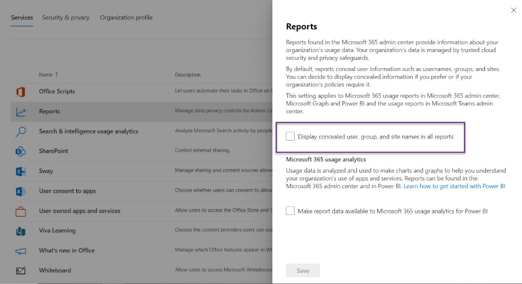 Generating a Report on Users with Export API Licenses for Microsoft Teams