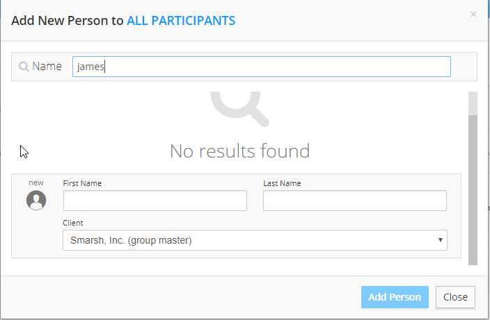 How to add or edit a Person in Groups