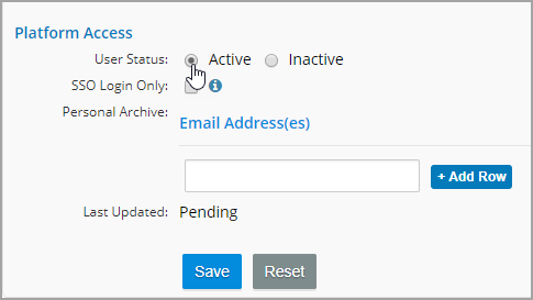 How to create new User Accounts