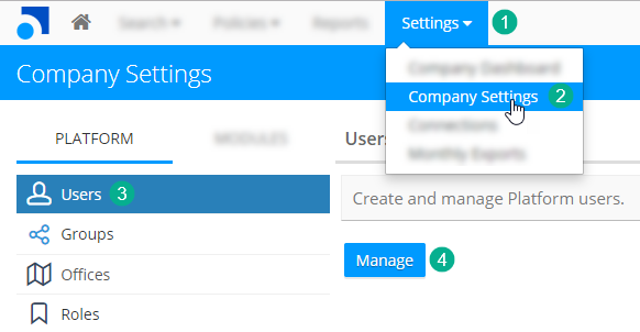 How to create new User Accounts