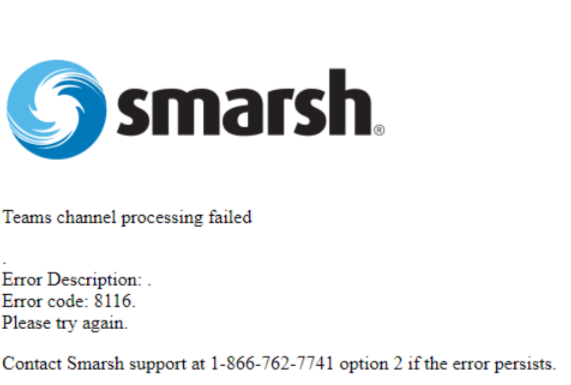 Microsoft Teams Export API Error Codes