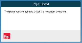 Page Expired error when logging in to Smarsh Central