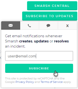 How to Use Smarsh Status Page