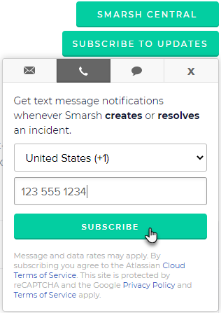 How to Use Smarsh Status Page