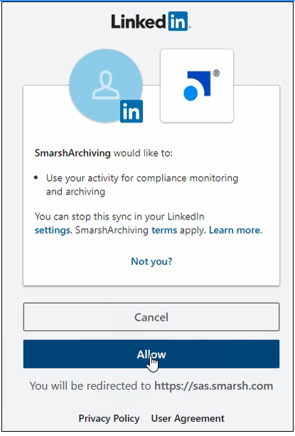 How To Opt-In for LinkedIn Archiving As an End User