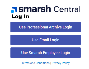 How to reset a Smarsh Central Email Login Password