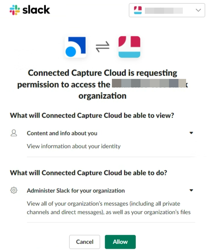 Smarsh Cloud Capture for Slack