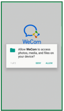 How to install WeCom