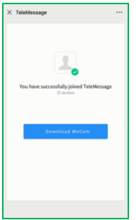 How to install WeCom