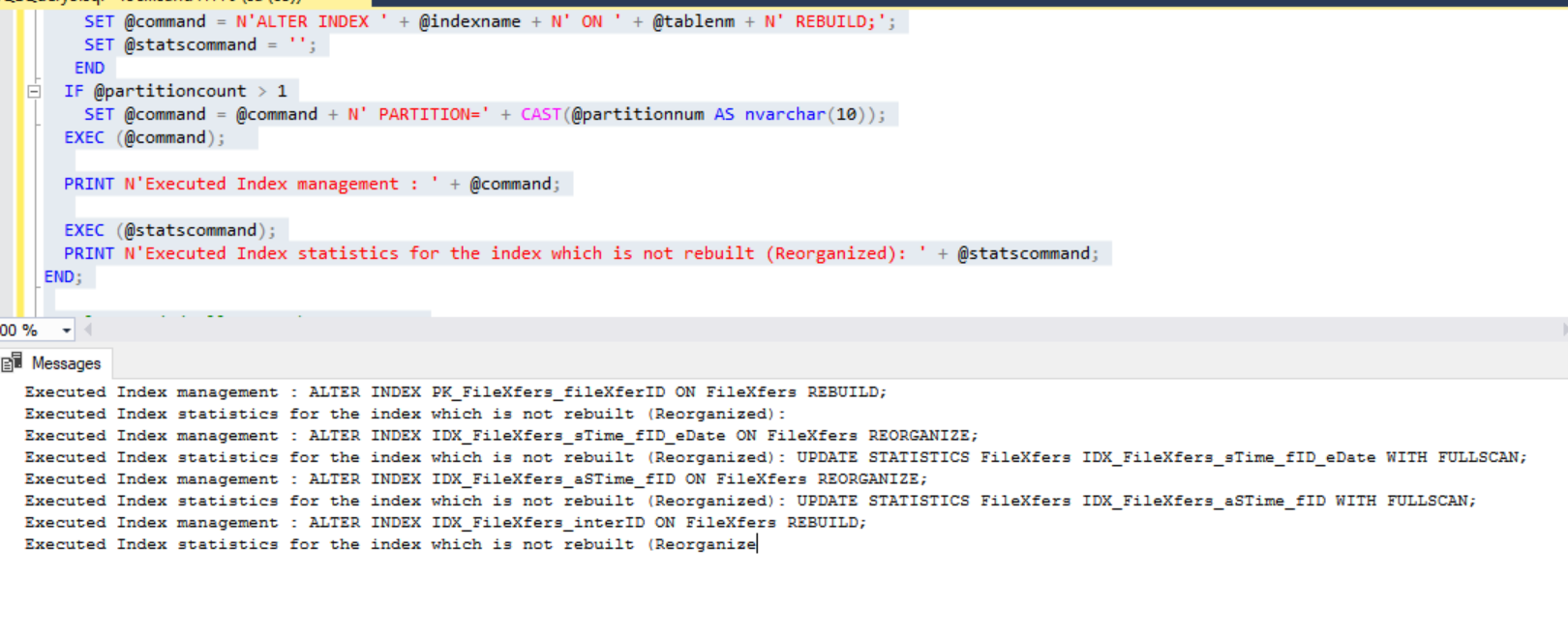 How to maintain Vantage database for optimal performance?