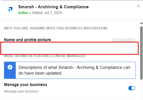 Facebook Authorization Unsuccessful Error - Required permissions ...