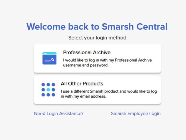 How to log in to Smarsh Central with multifactor authentication